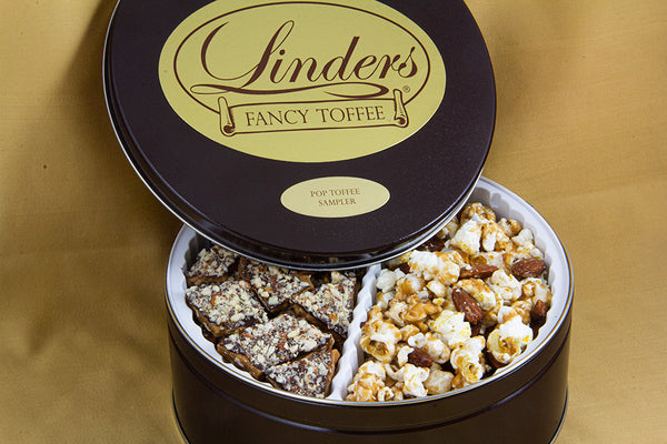 Linders Fancy Pop Toffee Sampler Tin – Linders Fancy Toffee